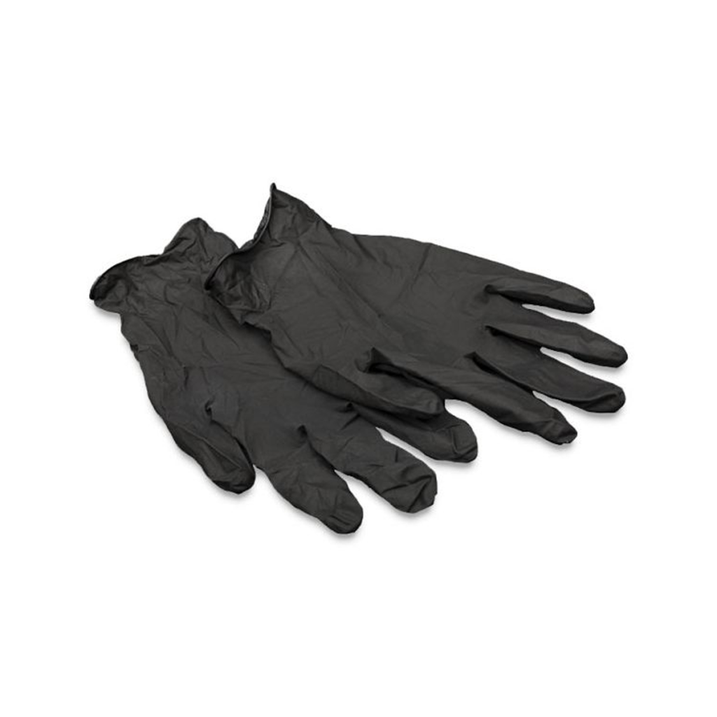 Black Colour Gloves Pair - Shampoo Plus